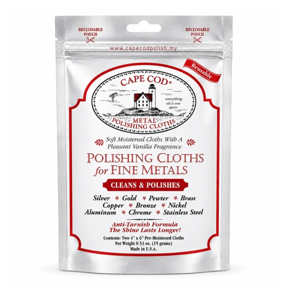Cape Cod Metal Polishing Cloths | Watch & Jewellery Polish